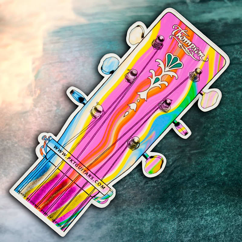 PRESTON THOMPSON GUITARS STICKER INSANELY RARE LIMITED | Reverb