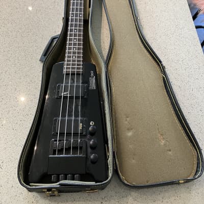 Hohner B2A 80s’ - Black, Headless 4-String Bass Guitar | Reverb