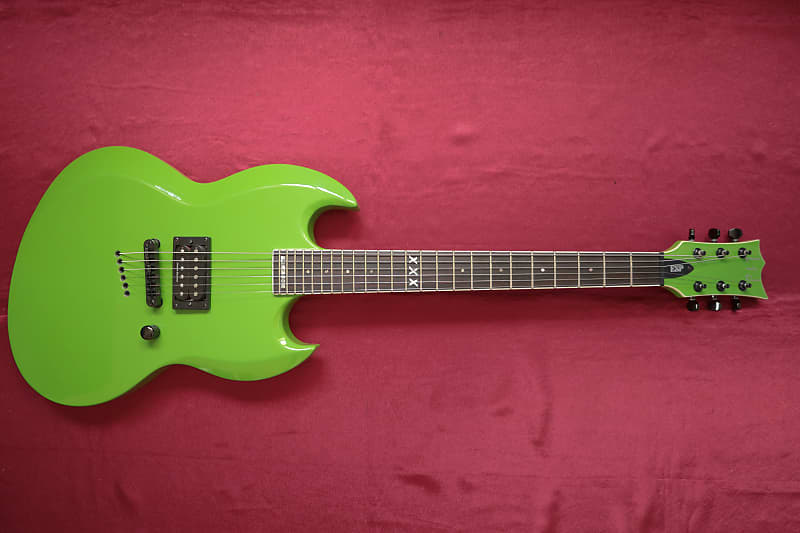 ESP LTD MC 500 - Green | Reverb