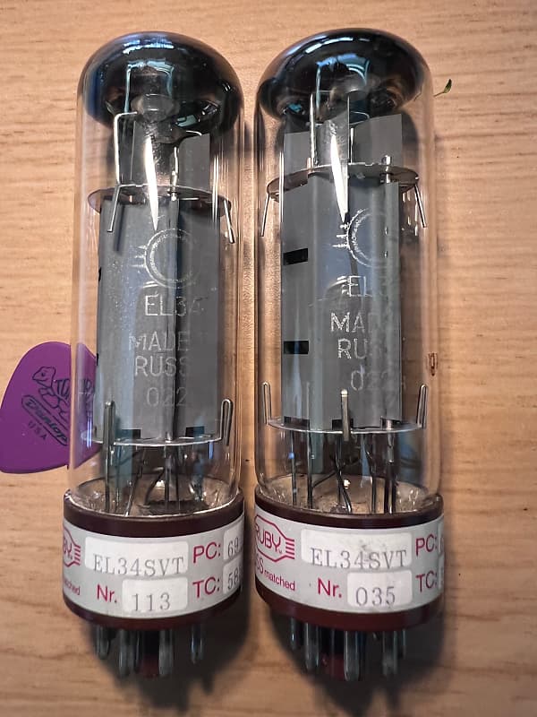 RUBY EL34 (MATCHED PAIR) | Reverb