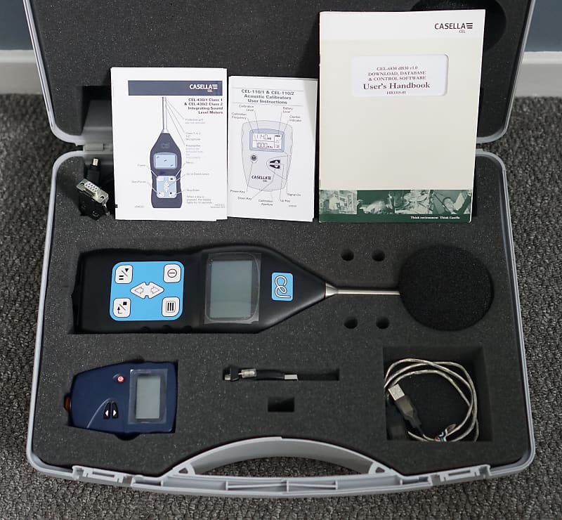 Casella Sound Level Meter - CEL-430/M2 + CEL 110/2 Acoustic | Reverb