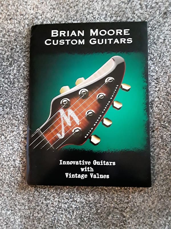Brian Moore Catalog 1990s Paper | Reverb UK
