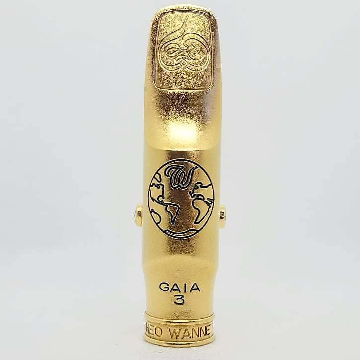 Theo Wanne GAIA3 Gold 9 Tenor Saxophone Mouthpiece DEMO MODEL | Reverb
