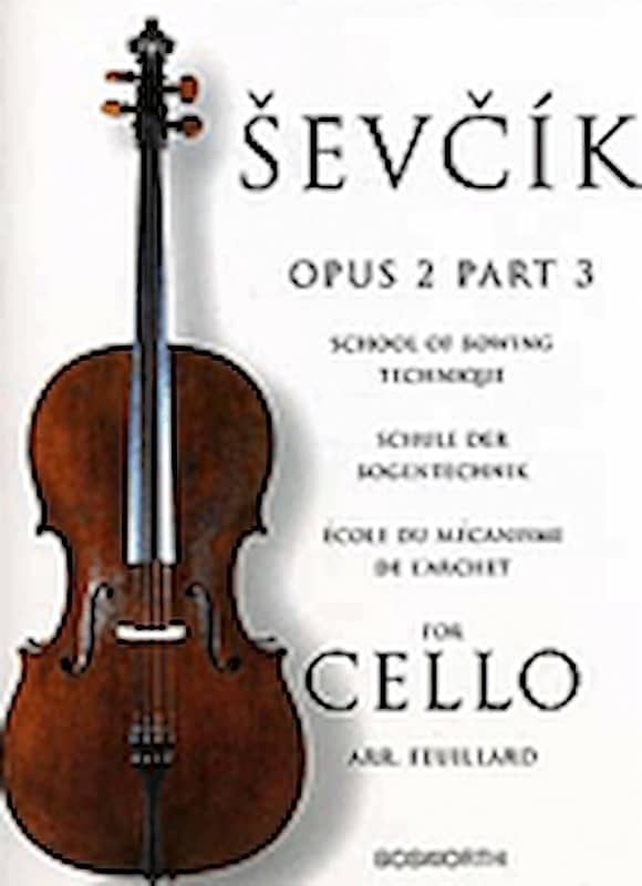 Sevcik for Cello - Opus 2, Part 3 - School of Bowing | Reverb