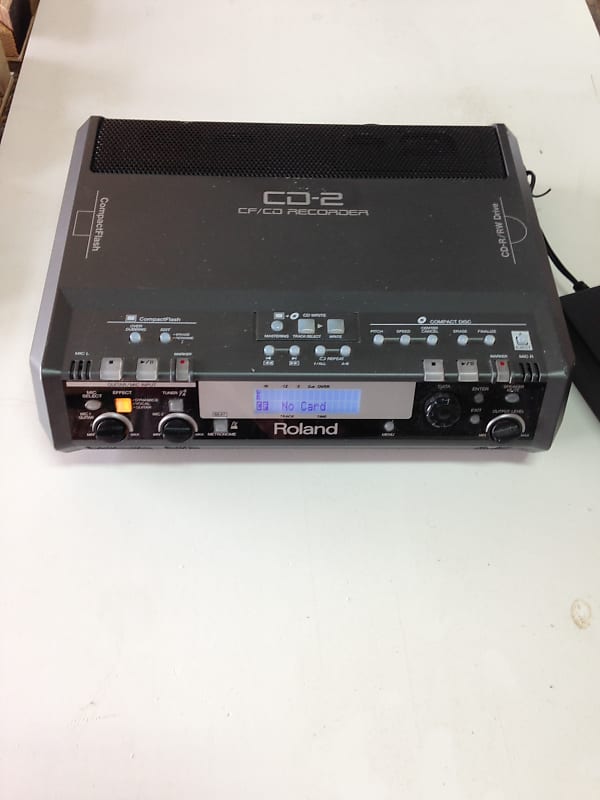 Roland CD-2 portable recorder Digital CF/CD-R/RW | Reverb