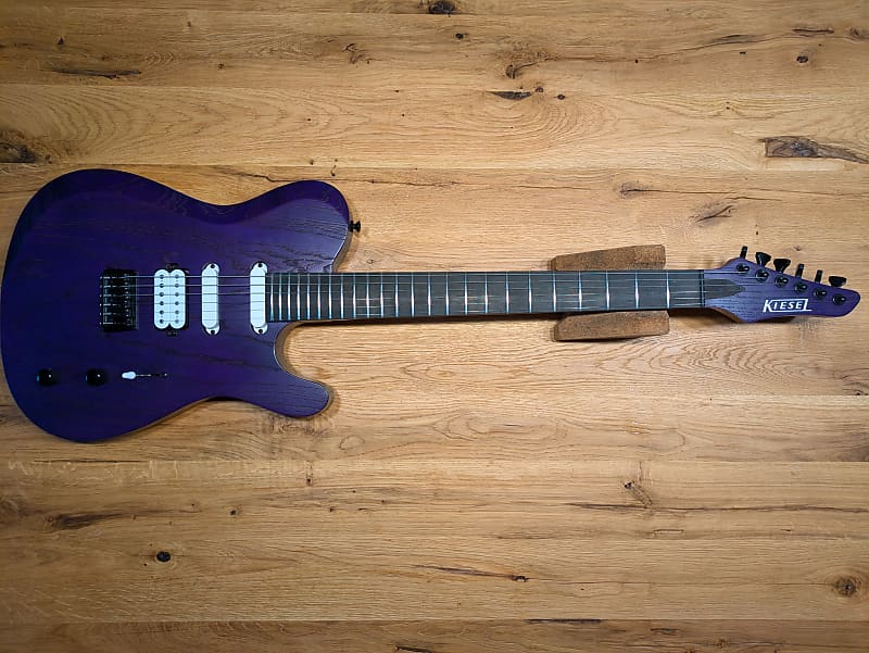 Kiesel Solo 2022 - Trans Purple over Antique Ash | Reverb