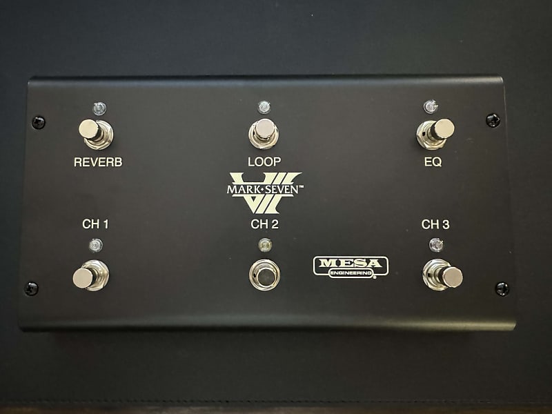 Mesa Boogie Mark VII Footswitch - Black | Reverb