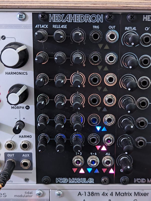 Void Modular Hexahedron x6 Attack/Release Generator | Reverb