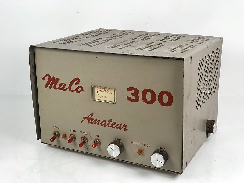 Maco 300 Linear Tube Amplifier Radio | Reverb