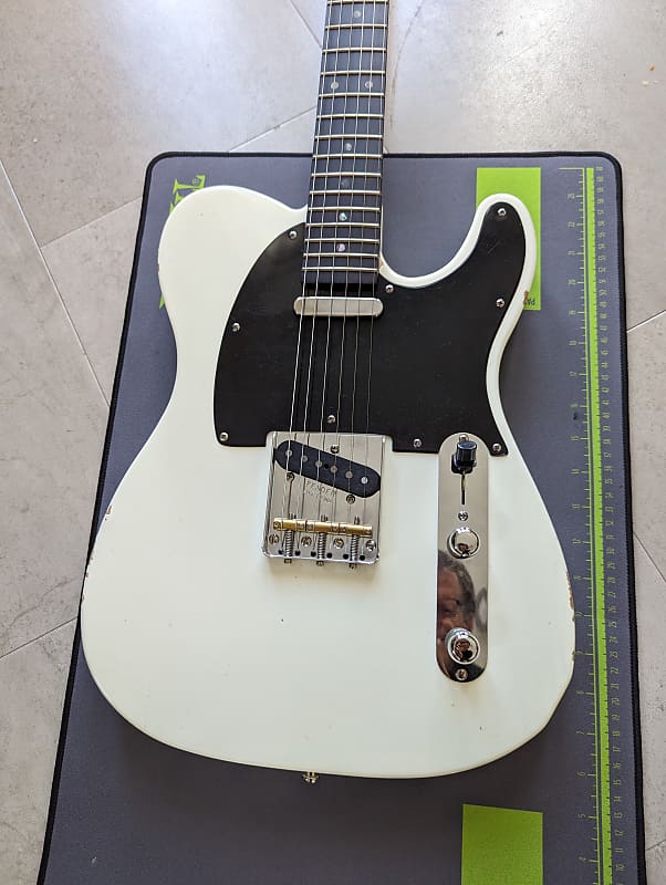 MJT Telecaster Olympic White | Reverb