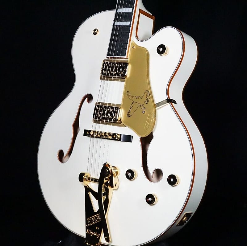 Gretsch G6136T-MGC Signature Michael Chislett White Falcon | Reverb