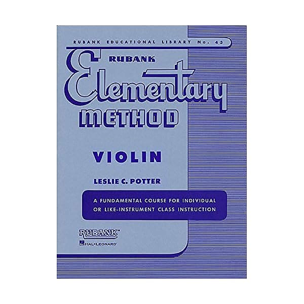Rubank Elementary Method - Violin Leslie C. Potter | Reverb
