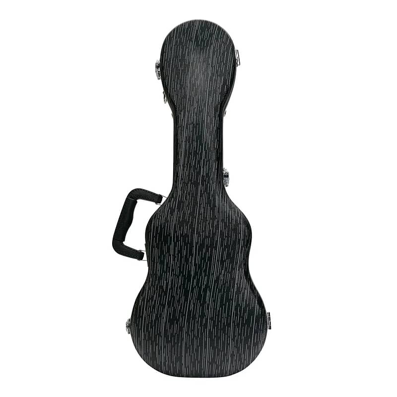 Tiki Deluxe | Shaped Concert Ukulele Flight Case | Grey/Black | Reverb
