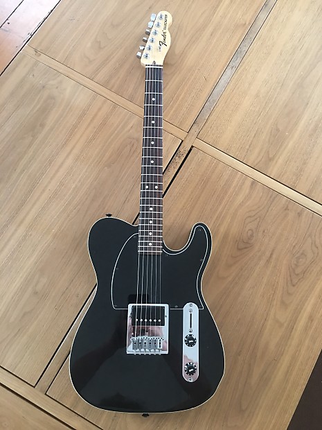 Partscaster Telecaster single Humbucker US fender neck Black | Reverb