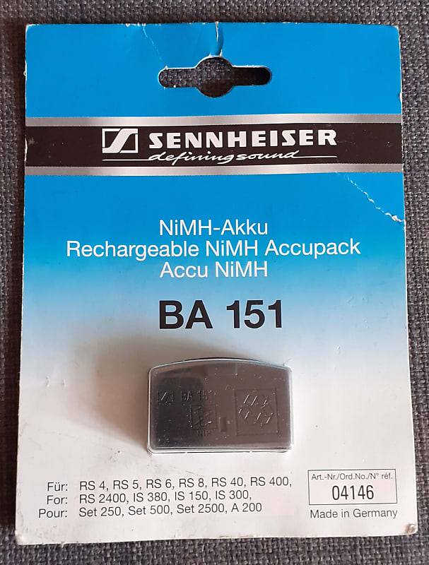 Sennheiser BA 151 Rechargeable Battery for Wireless | Reverb