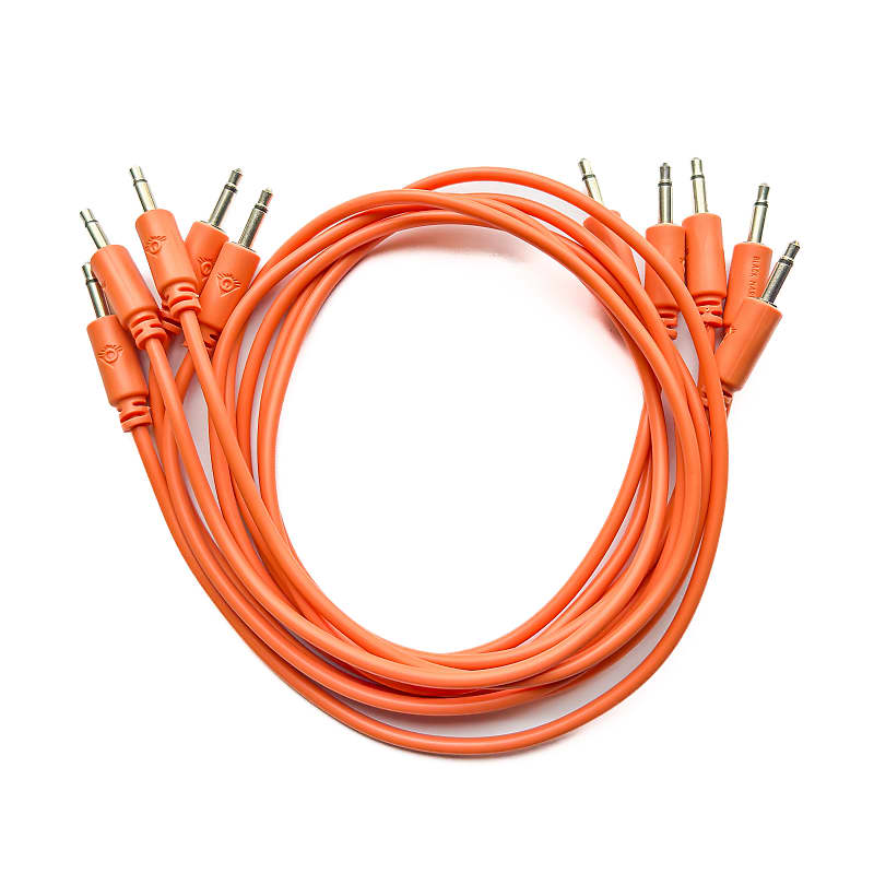 Black Market Modular 3.5mm Patch Cable 5-Pack - 50cm/20" - | Reverb