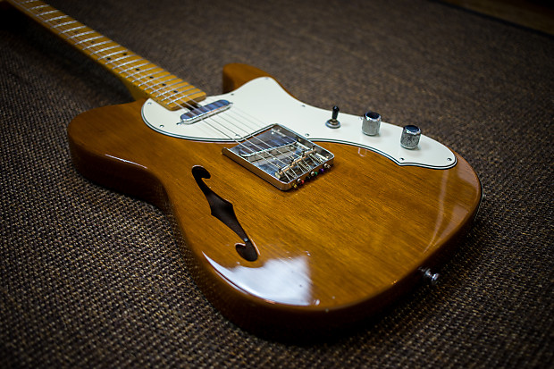 Raven Telecaster Thinline copy 70's japanese lawsuit guitar | Reverb