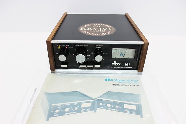 Revive Audio Modified: Dbx 161 Compressor, Balanced, | Reverb UK
