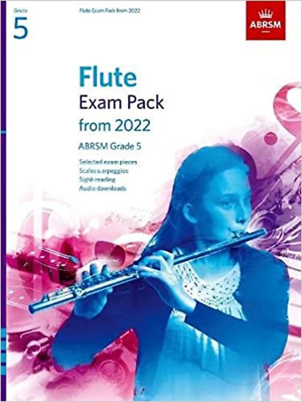 ABRSM Flute Exam Pack from 2022 - Grade 5 | Reverb