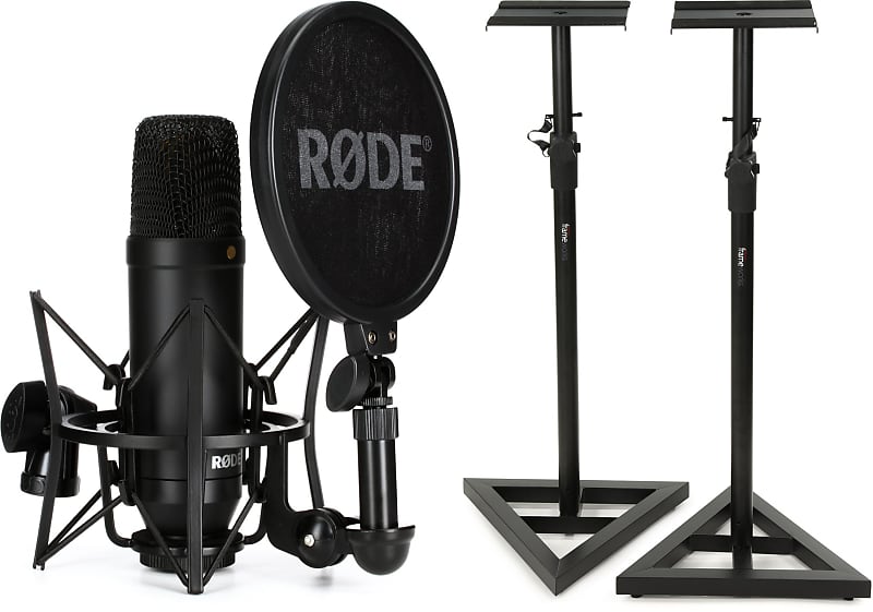 Rode NT1 Kit Condenser Microphone with SM6 Shock Mount and | Reverb