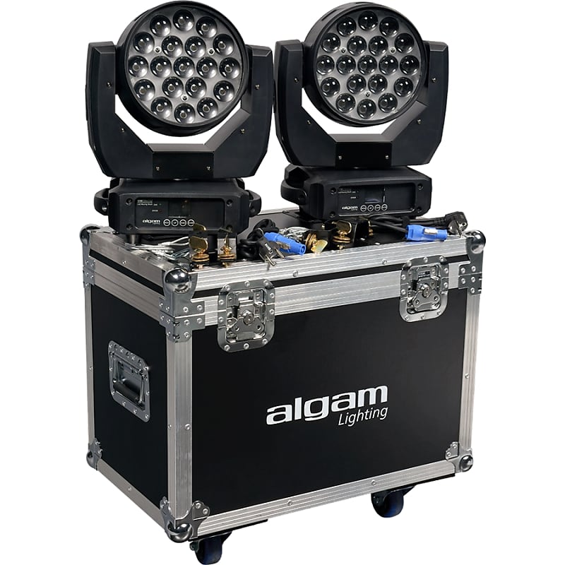Algam Kit 2 X Wash Mw19 X15 Z + Flightcase | Reverb