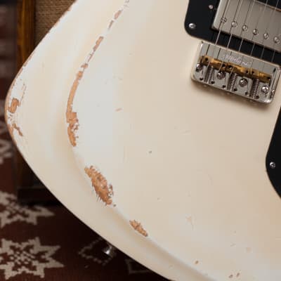 PUSZ Guitars JETSON - White Relic - SALE 2023 | Reverb France