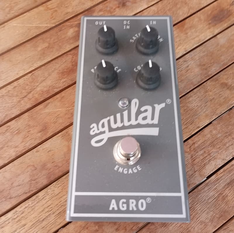Aguilar AGRO Bass Overdrive/Distortion 2010s - grise | Reverb