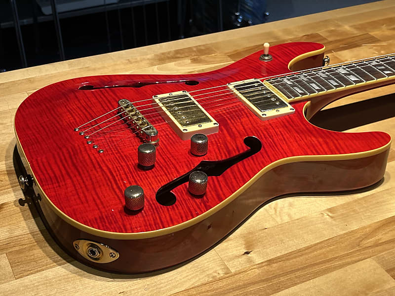 Schecter C/SH1 Thinline Guitar | Reverb