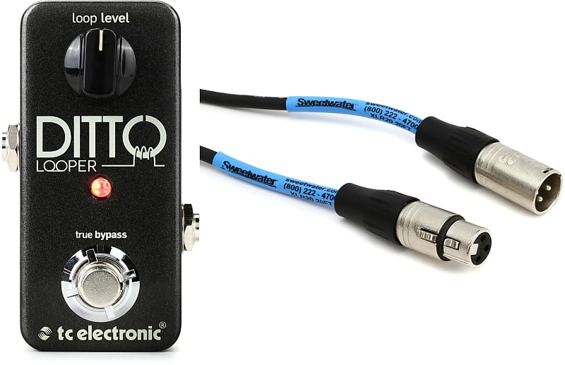 TC Electronic Ditto Looper Pedal Bundle with Pro Co EXM-20 | Reverb