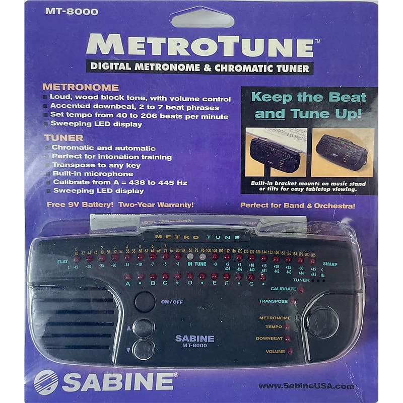 Sabine MetroTune MT-8000, Second-Hand | Reverb