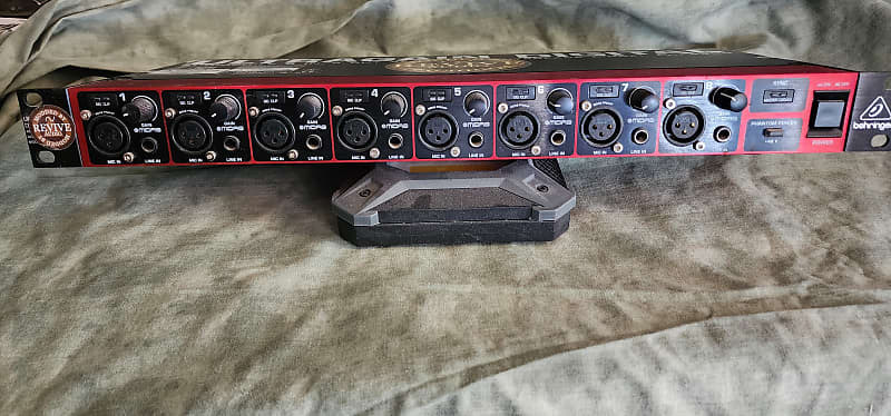 REVIVE AUDIO MODDED: BEHRINGER ADA8200, EIGHT CHANNEL AD/DA | Reverb