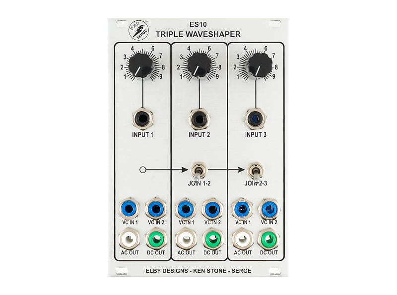 Elby Designs ES10 Triple Waveshaper (Banana Jacks) [USED] | Reverb