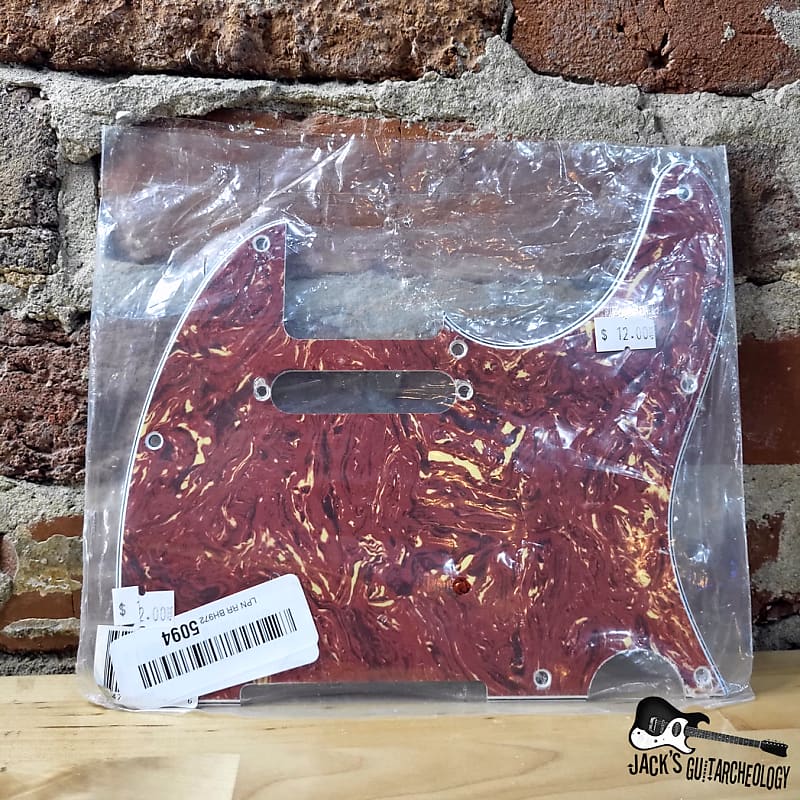 Seismic Audio Fender Telecaster Pickguard (Tortoise Shell) | Reverb