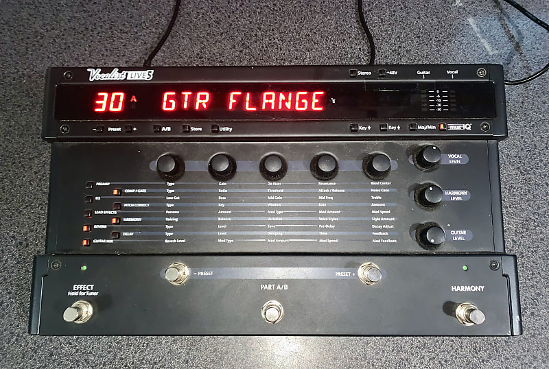 Digitech vocalist live 5 harmony voice effects fx processor | Reverb