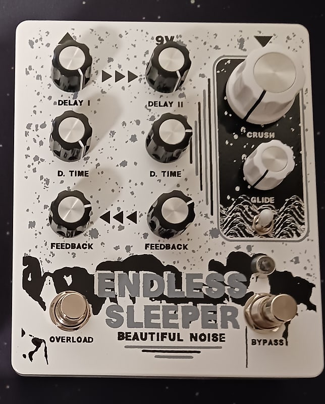 Beautiful Noise Effects Endless Sleeper Dual Delay - White | Reverb