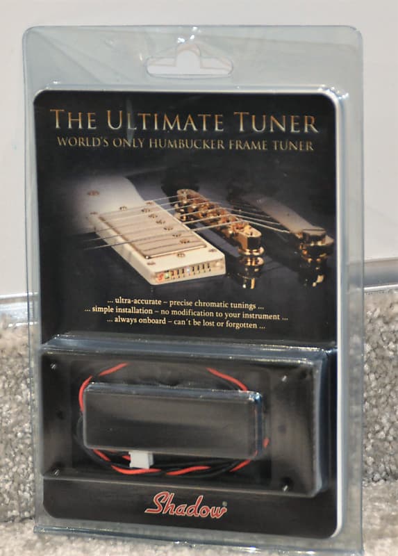 Shadow SH HB-T CT Black E-Tuner for Arch-Top Electric | Reverb Canada