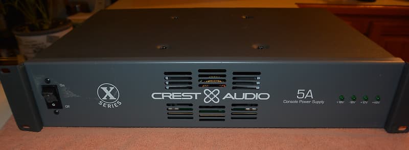 Crest Audio 5A power supply for X-VCA and X8 mixers | Reverb