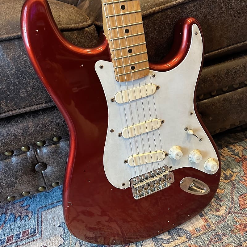 Fender / MJT / EMG Gilmour Nitro Relic Stratocaster | Reverb