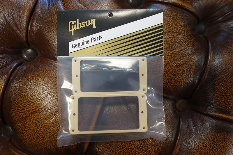 Gibson PRPR-035 Historic Pickup Rings (2 pcs.) (Cream) | Reverb
