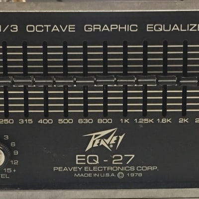 Peavey EQ-27 1/3 Octave Graphic Equalizer | Reverb
