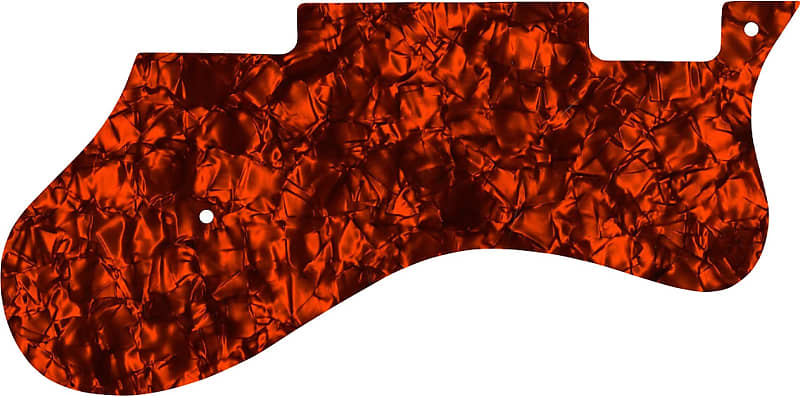 WD Custom Pickguard For Epiphone Riviera #28OP Orange | Reverb