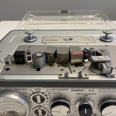 Nagra 4.2 - Silver - Reel to Reel Tape Recorder - Serviced | Reverb
