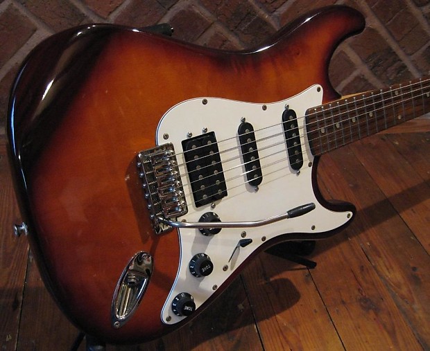 Vintage Korean (Samick) made Vantage HSS Strat Solid Body | Reverb