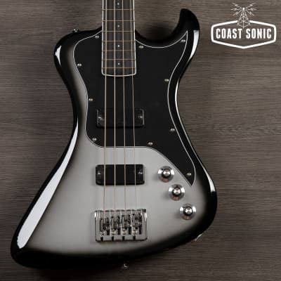 Dunable Guitars R2 DE Bass - Silverburst | Reverb
