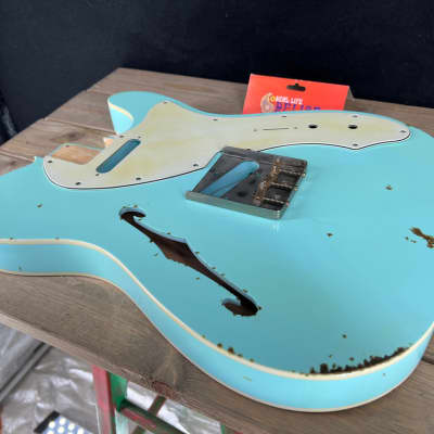 Real Life Relics Nitro 69 Thinline Tele® Telecaster® Body | Reverb