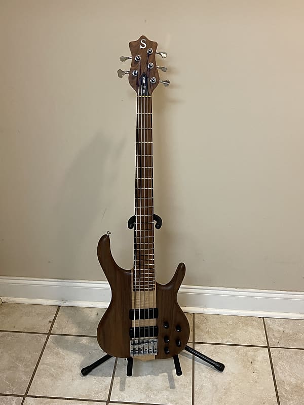 BRAND NEW Ken Smith BSR5M 2022 5 String Bass Walnut/Maple | Reverb
