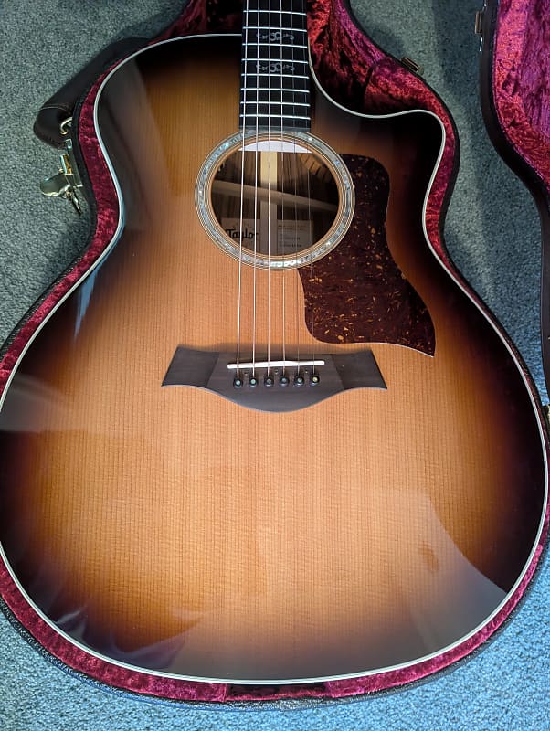 Taylor 414ce Custom V-Bracing Special Edition - Sunburst | Reverb