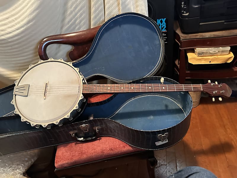 Framus gagliano 5 string banjo - Natural | Reverb