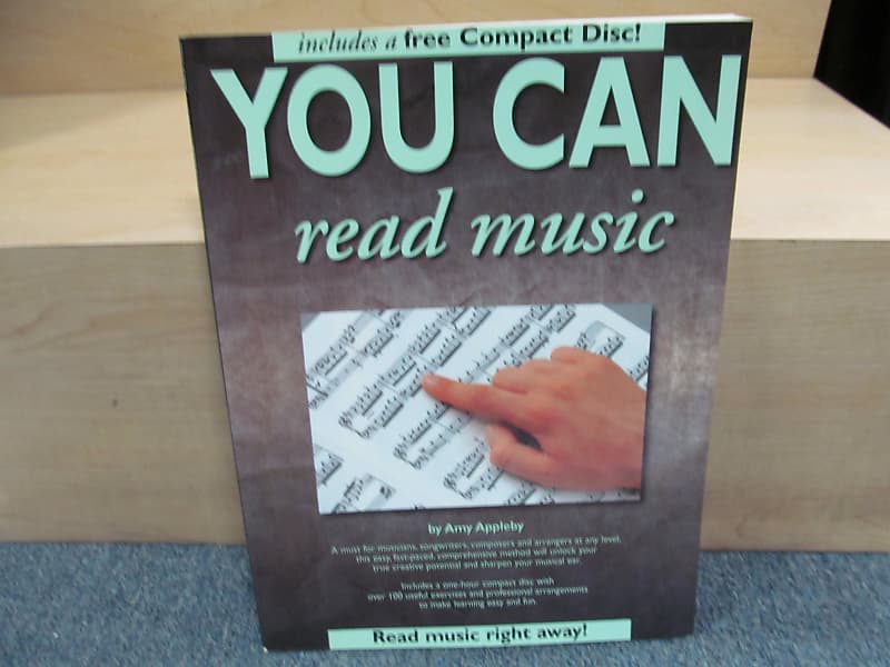 You Can Read Music by Amy Appleby Book Only | Reverb