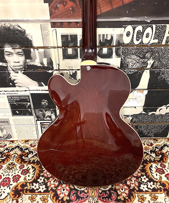 Alden AD Western Star Semi Acoustic Guitar Green Sparkle Jazz | Reverb